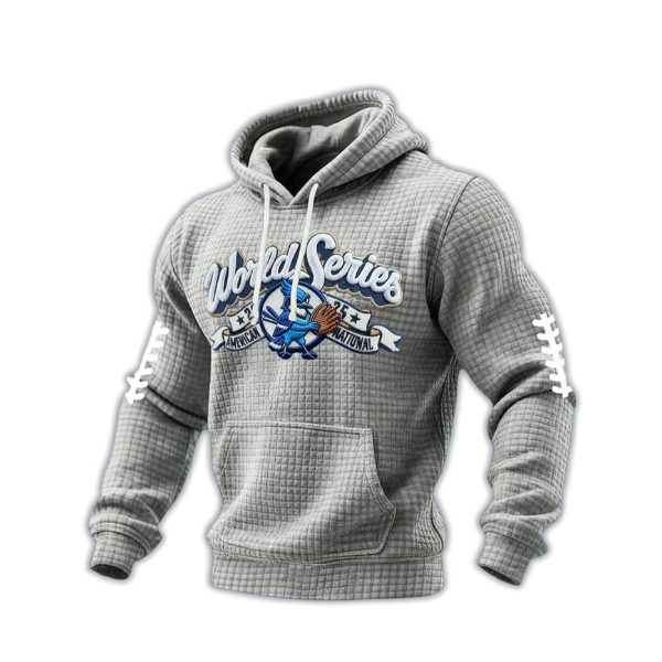 Blue Jays World Series 2025 Waffle Hoodie
