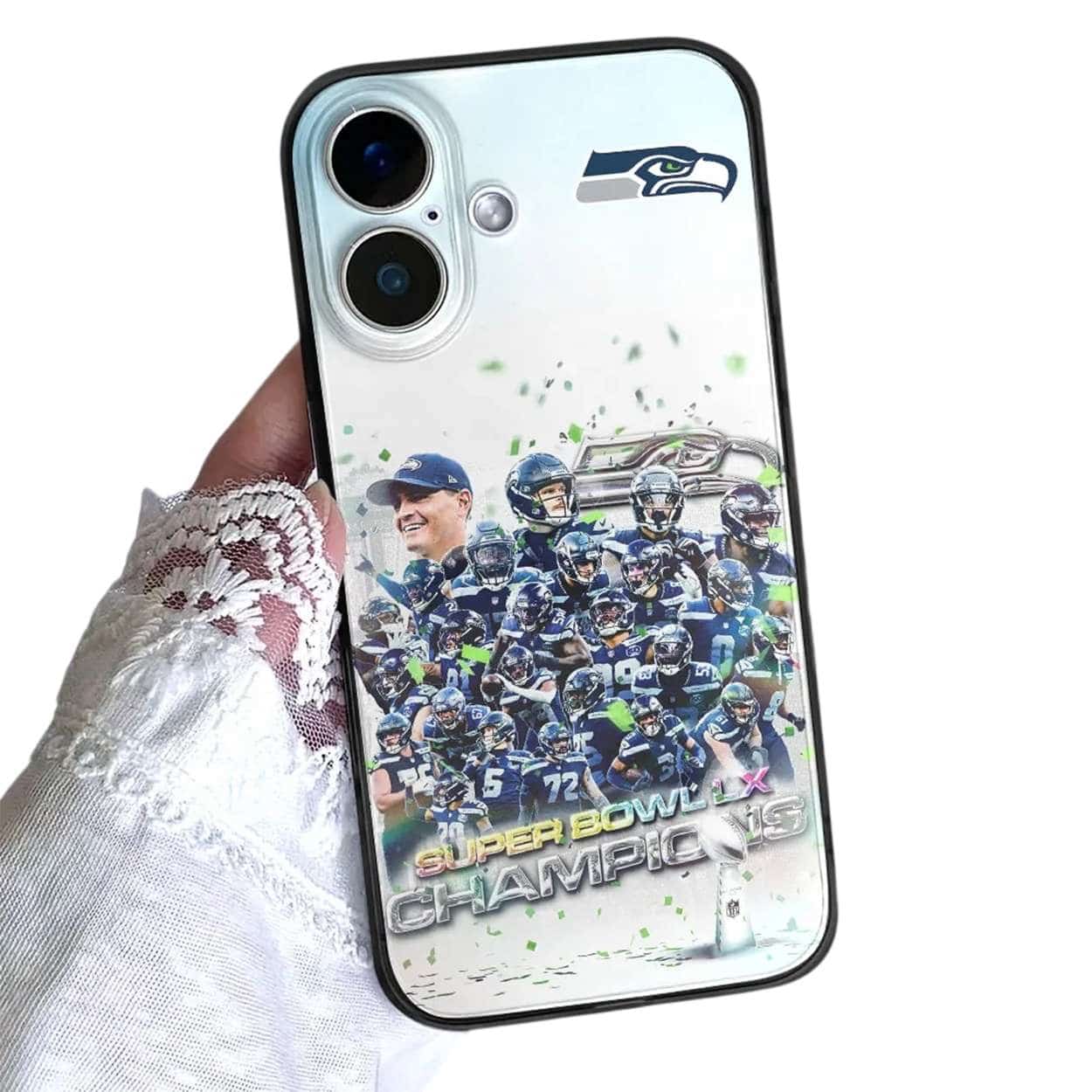 Seahawks Super Bowl LX Champions Phone Case